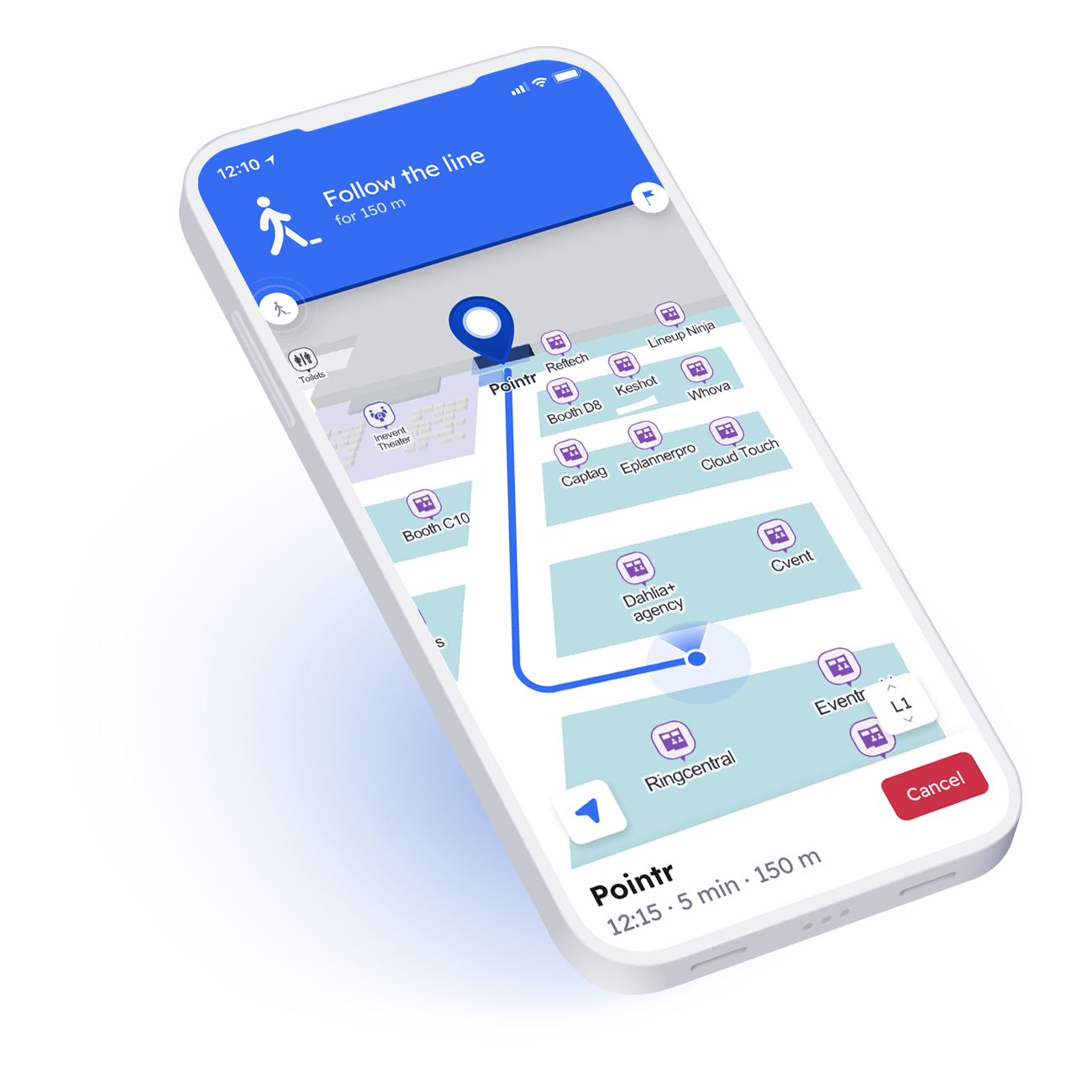 Office Maps and Wayfinding | Pointr