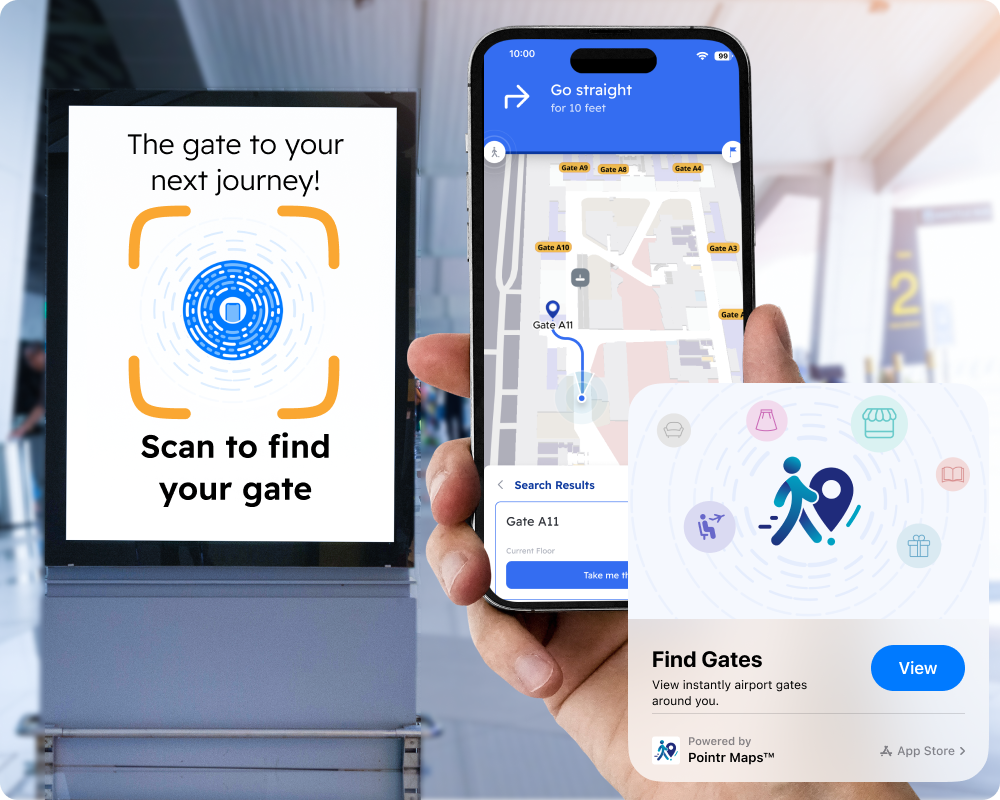 App-free wayfinding with Pointr Express®