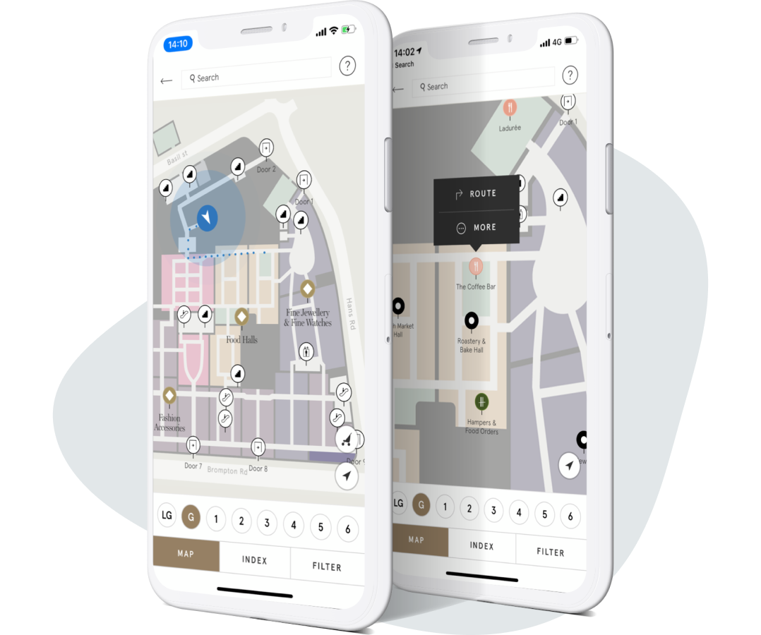 In-store mapping and navigation | Pointr Deep Location®