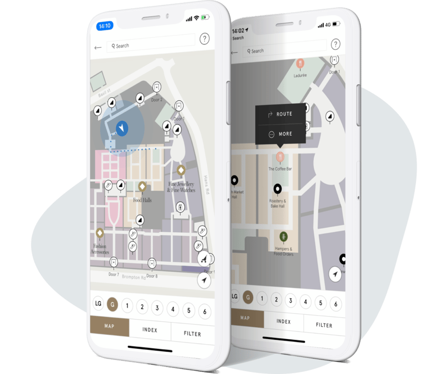 In-store mapping and navigation | Pointr Deep Location®