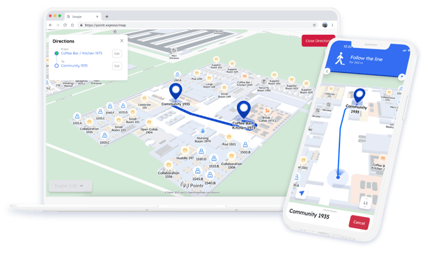 In-store mapping and navigation | Pointr Deep Location®