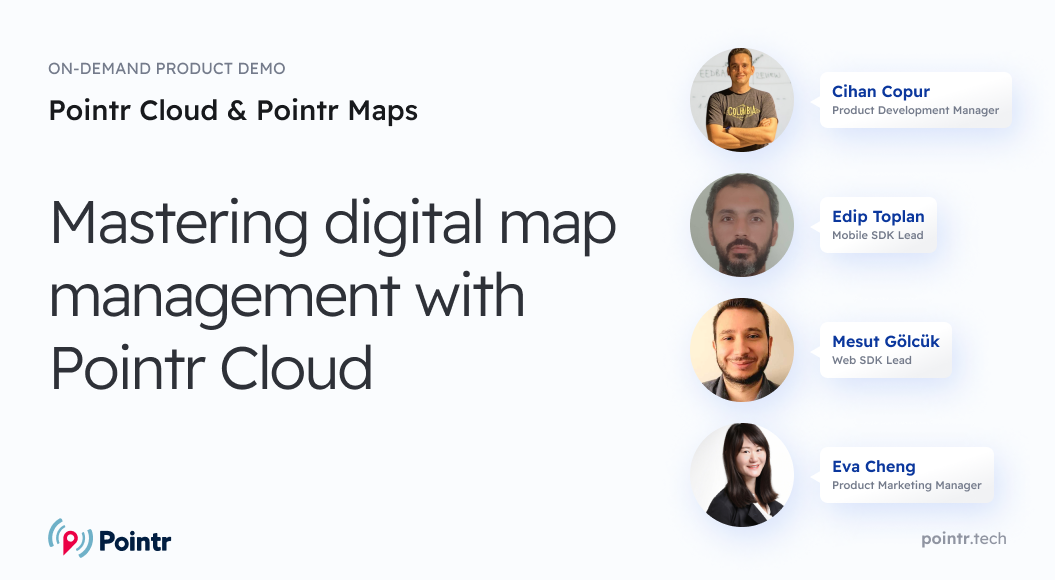 [Webinar Highlight] Mastering Digital Map Management with Pointr Cloud