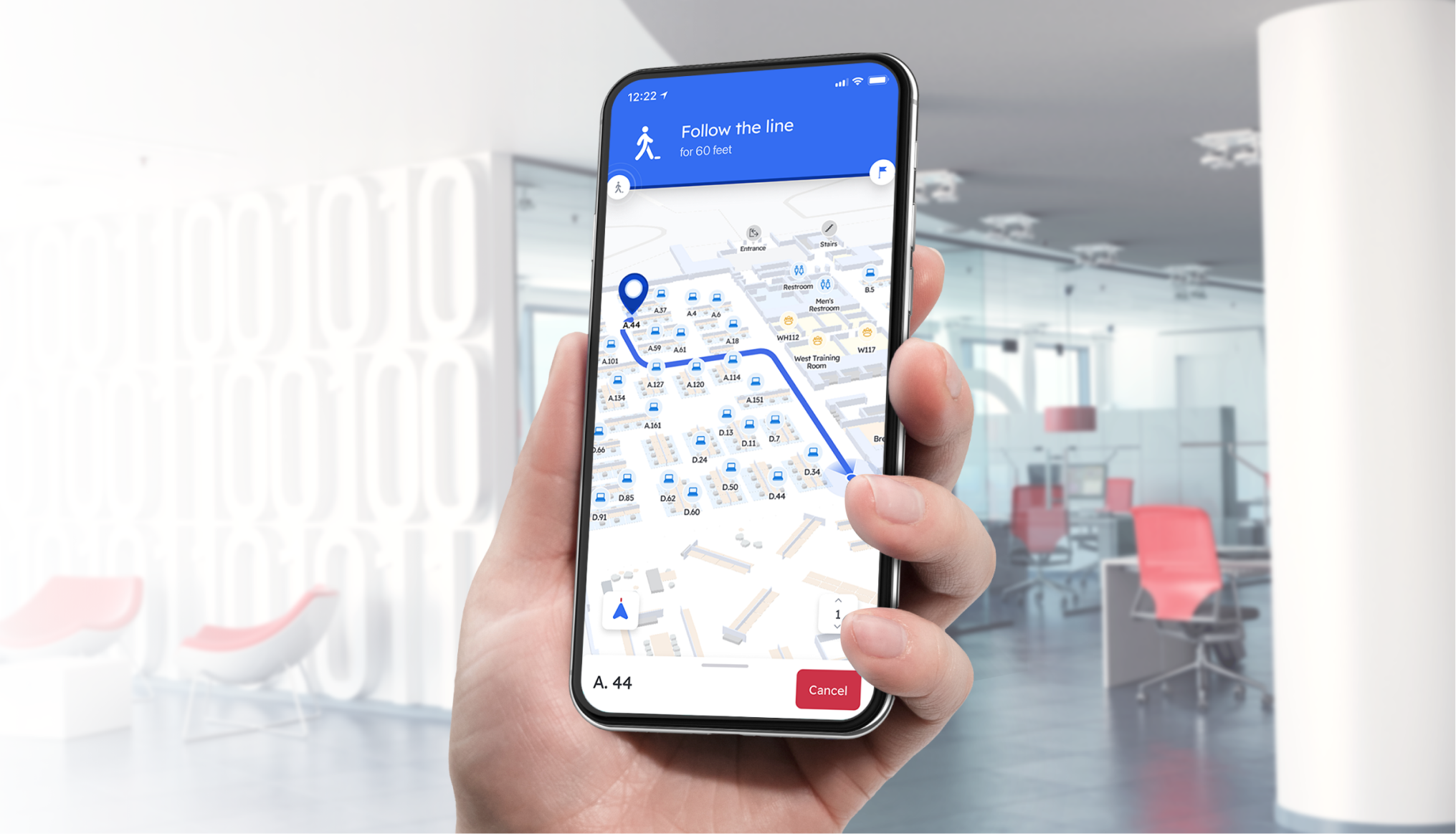Office Maps and Wayfinding | Pointr